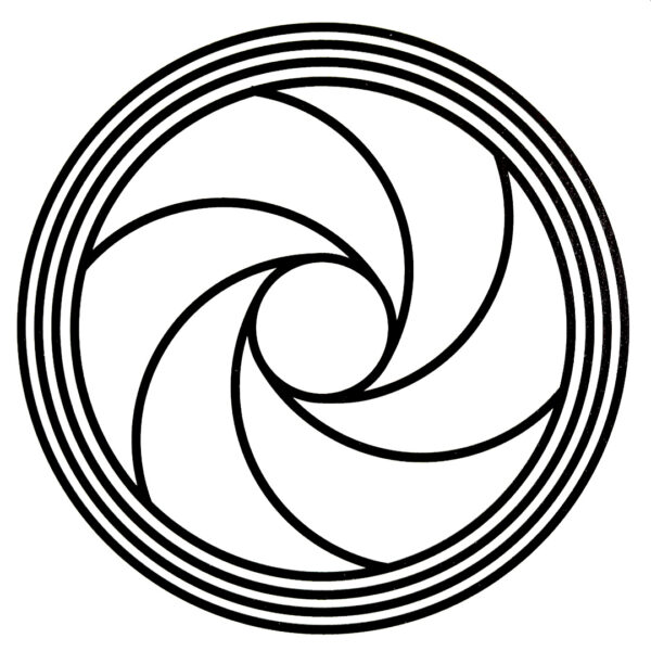 Diafragma 1 Horário – Branco – Graficolandia